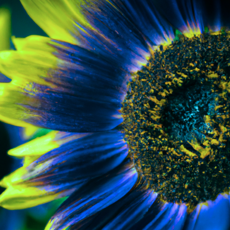 Blue Sunflower: Symbolic Meaning