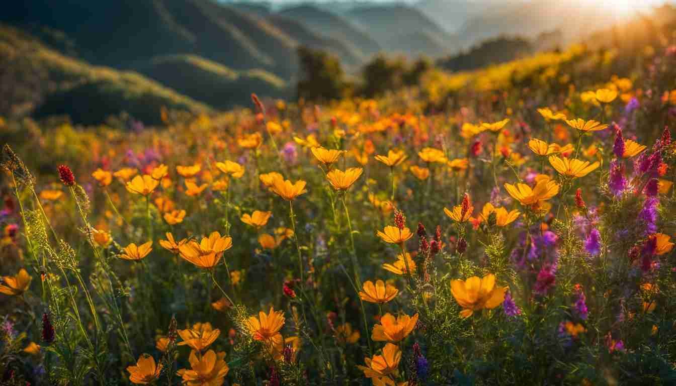 Mizoram India Wildflowers