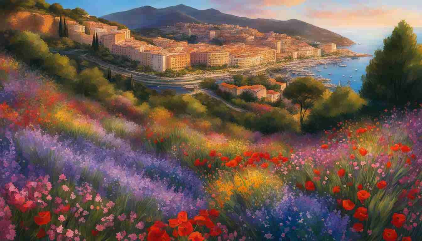 Monaco Wildflowers