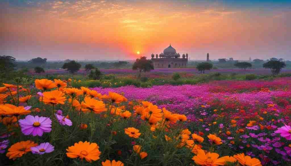 Delhi India Wildflowers
