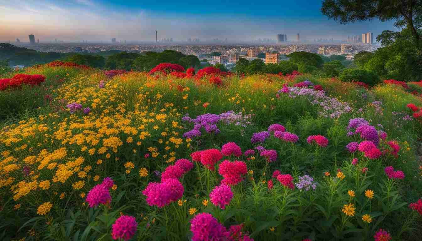 Delhi India Wildflowers