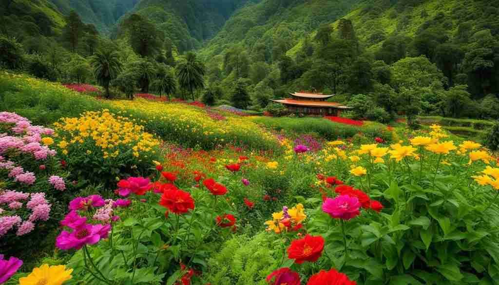 Sikkim India Wildflowers
