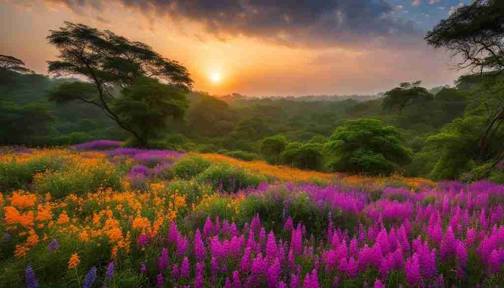 Tamil Nadu India Wildflowers
