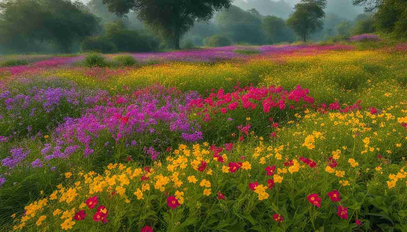 Uttar Pradesh India Wildflowers