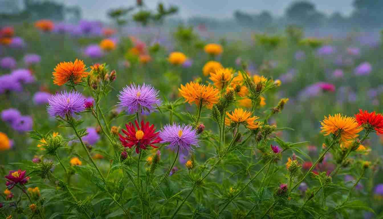 West Bengal India Wildflowers