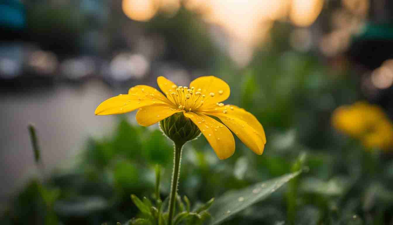 Delhi India Wildflowers