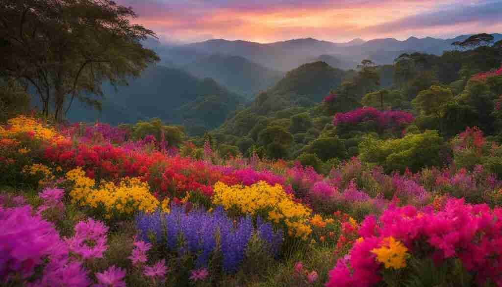 Chiapas Mexico Wildflowers