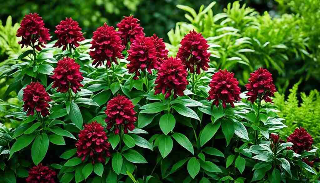 Red Flowers in Guatemala