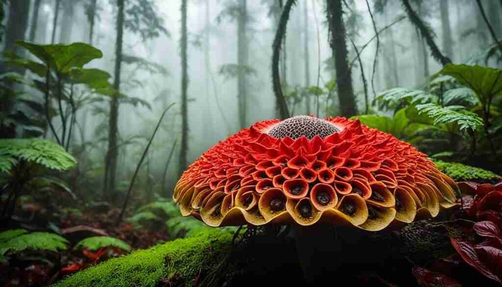 Red Flowers in Indonesia