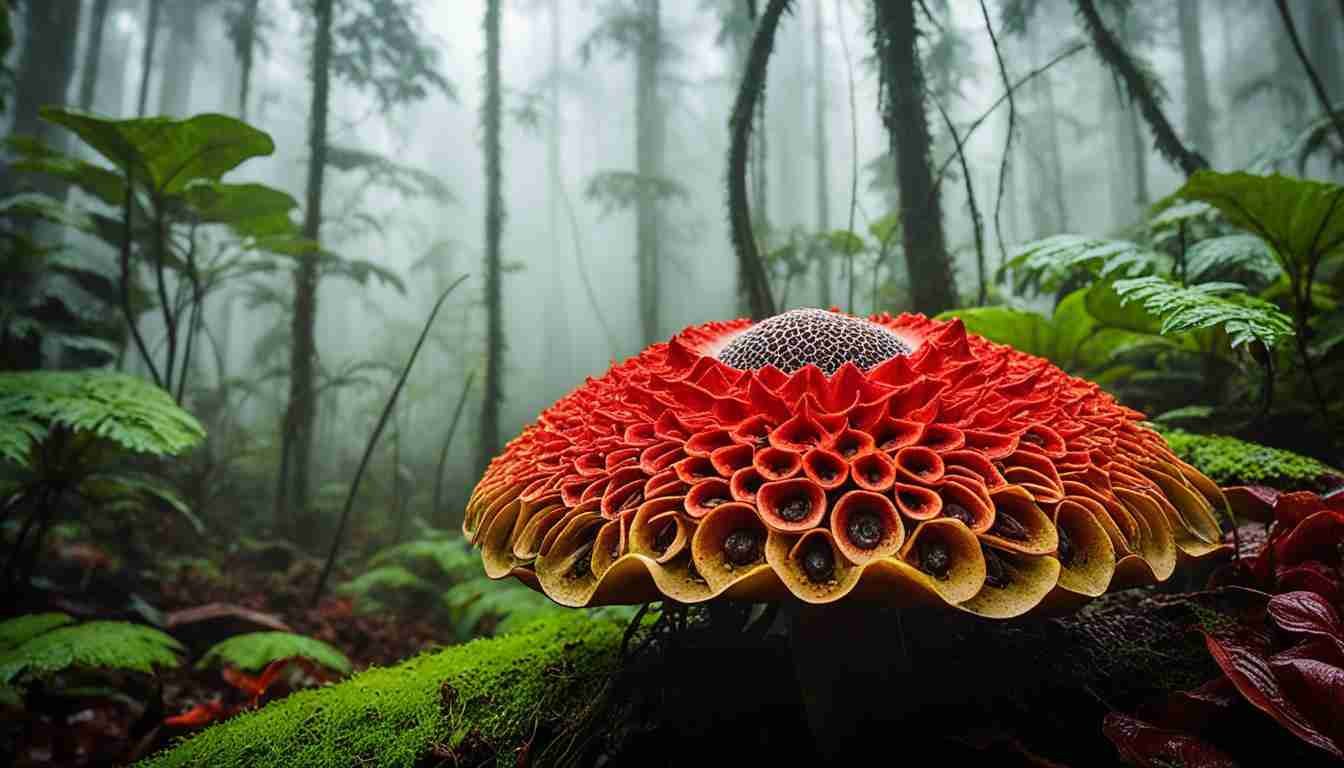 Red Flowers in Indonesia