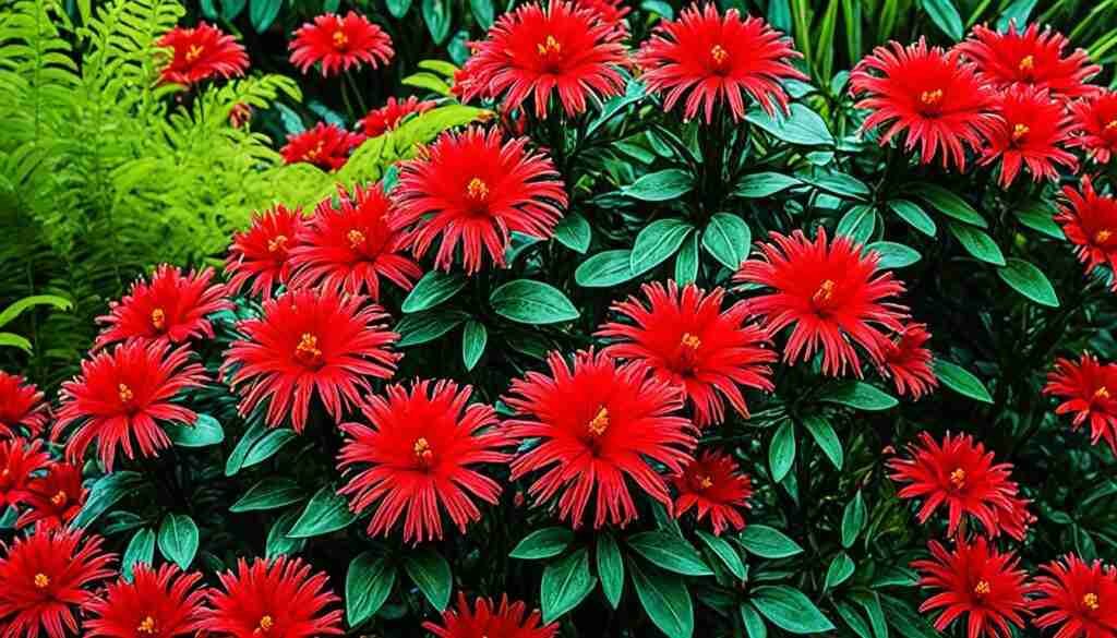 Red Flowers in Brazil