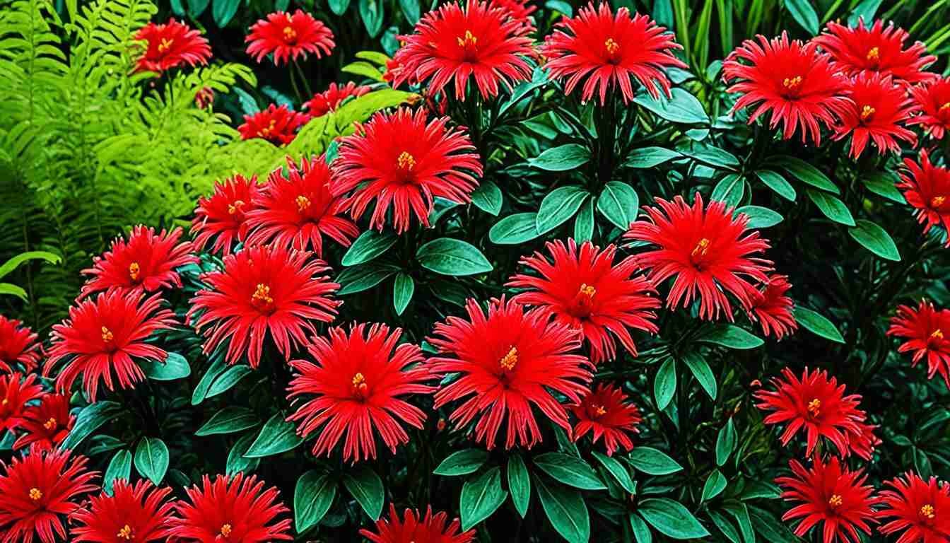 Red Flowers in Brazil