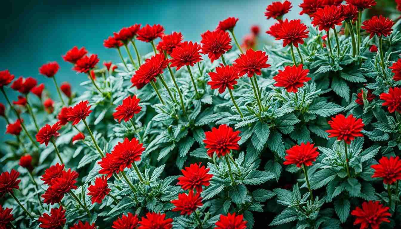 Red Flowers in Croatia