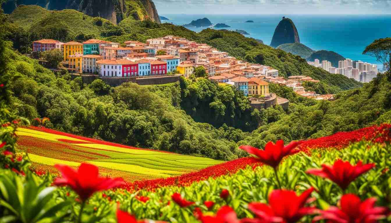 Red Flowers in Brazil