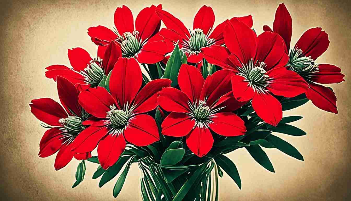 Red Flowers in Egypt