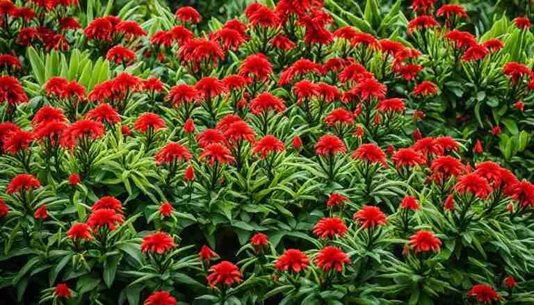 Red Flowers in Comoros