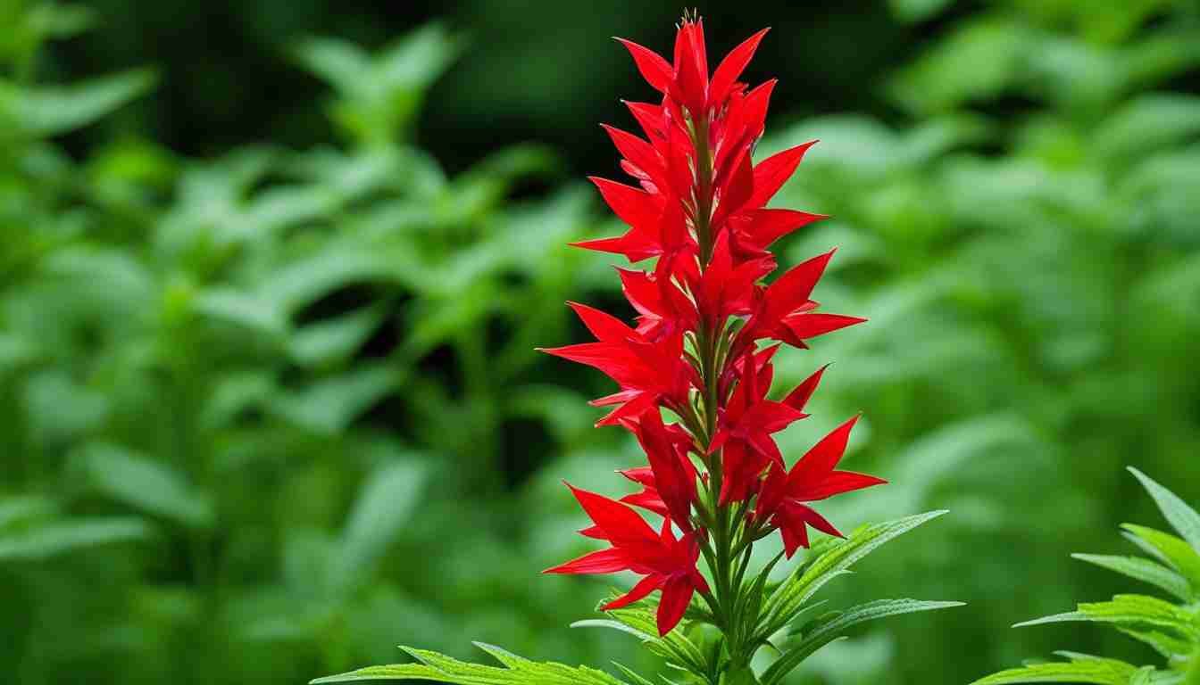 Red Flowers in Michigan