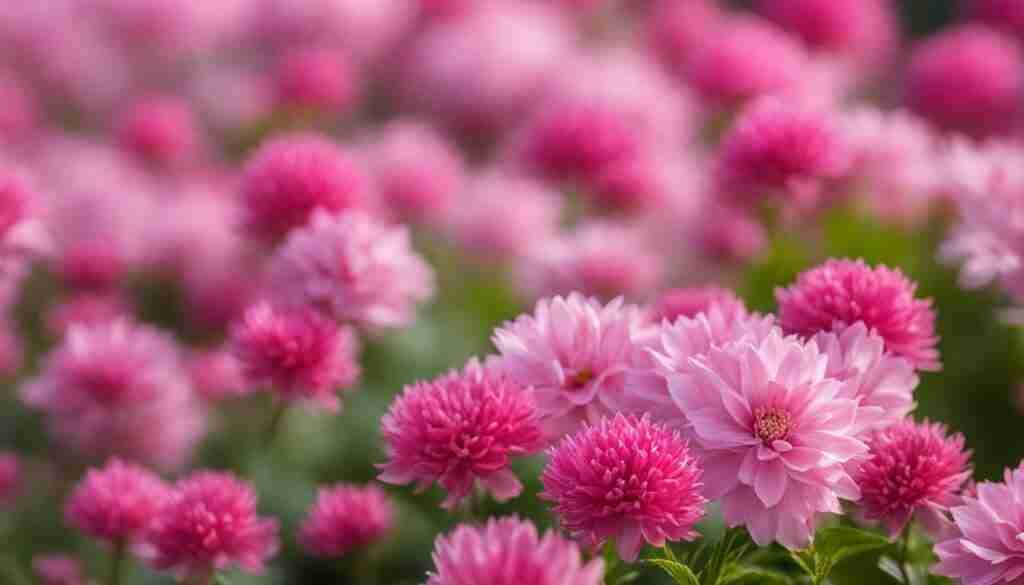 Pink Flowers in Czechia