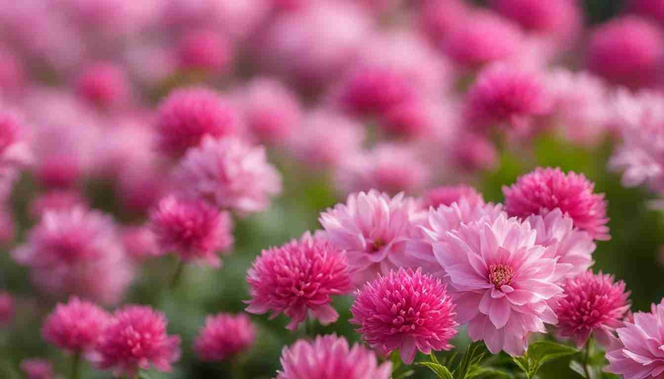 Pink Flowers in Czechia