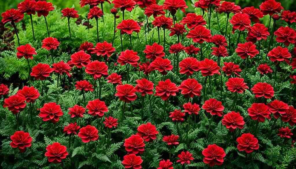 Red Flowers in Minnesota