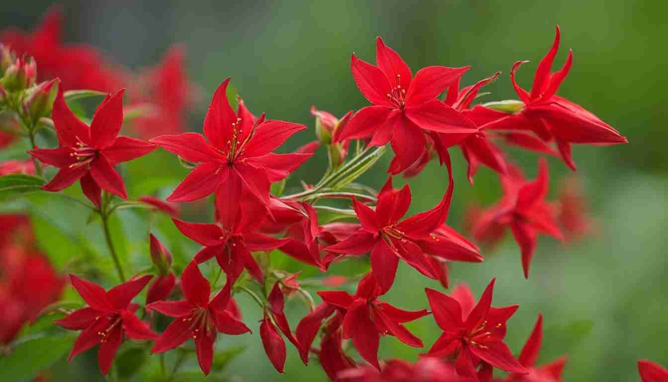 Red Flowers in Arkansas