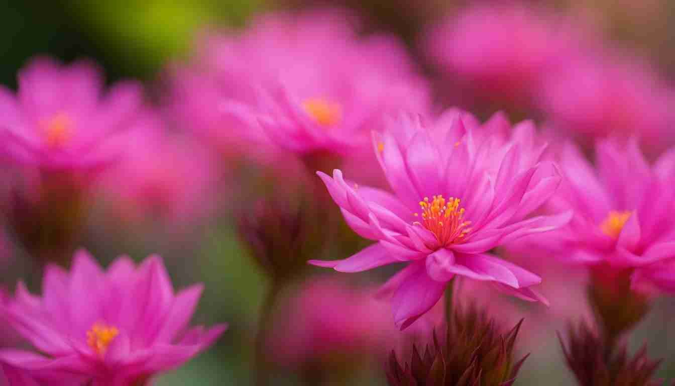 Pink Flowers in El Salvador