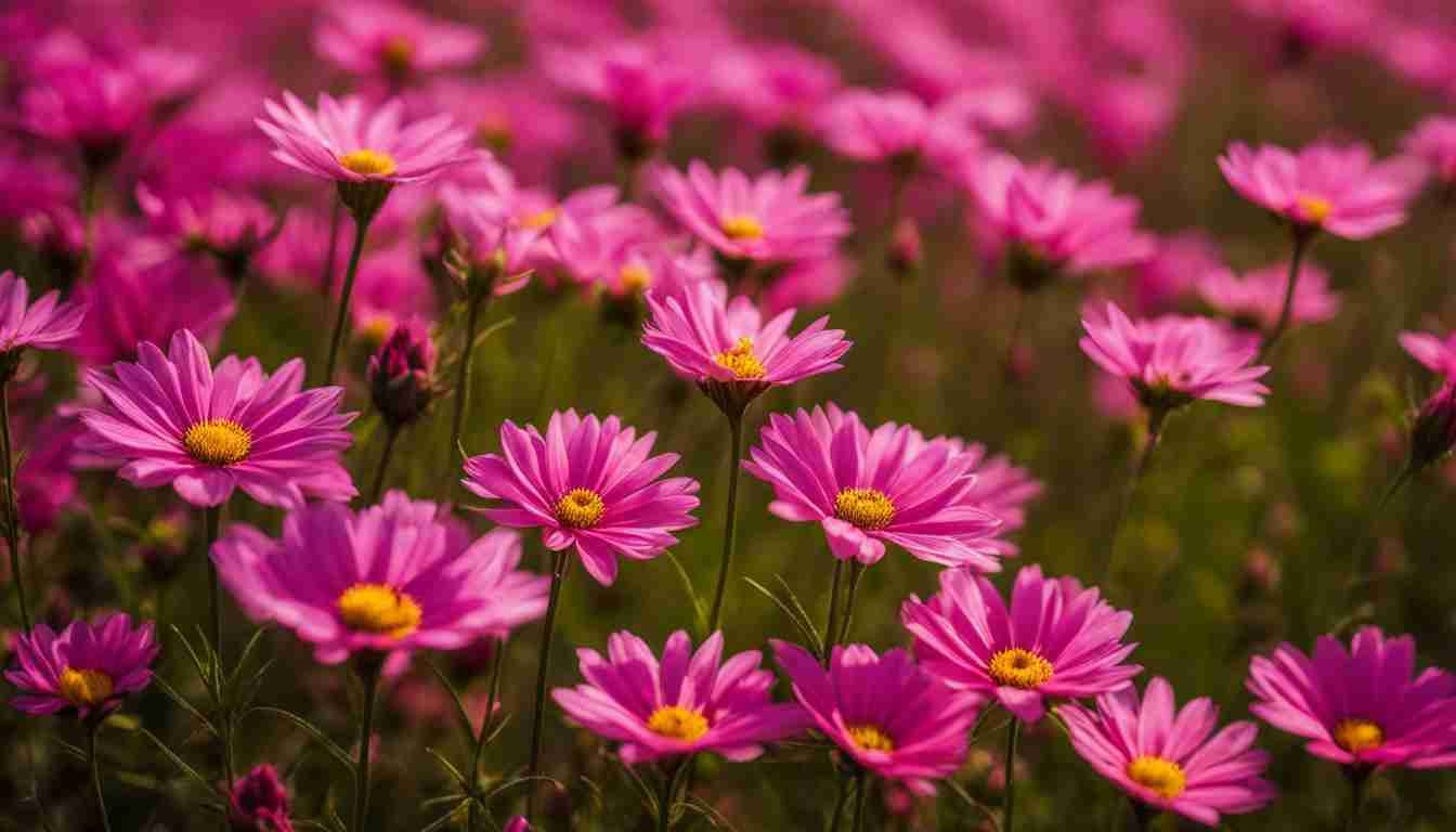 Pink Flowers in Guinea-Bissau