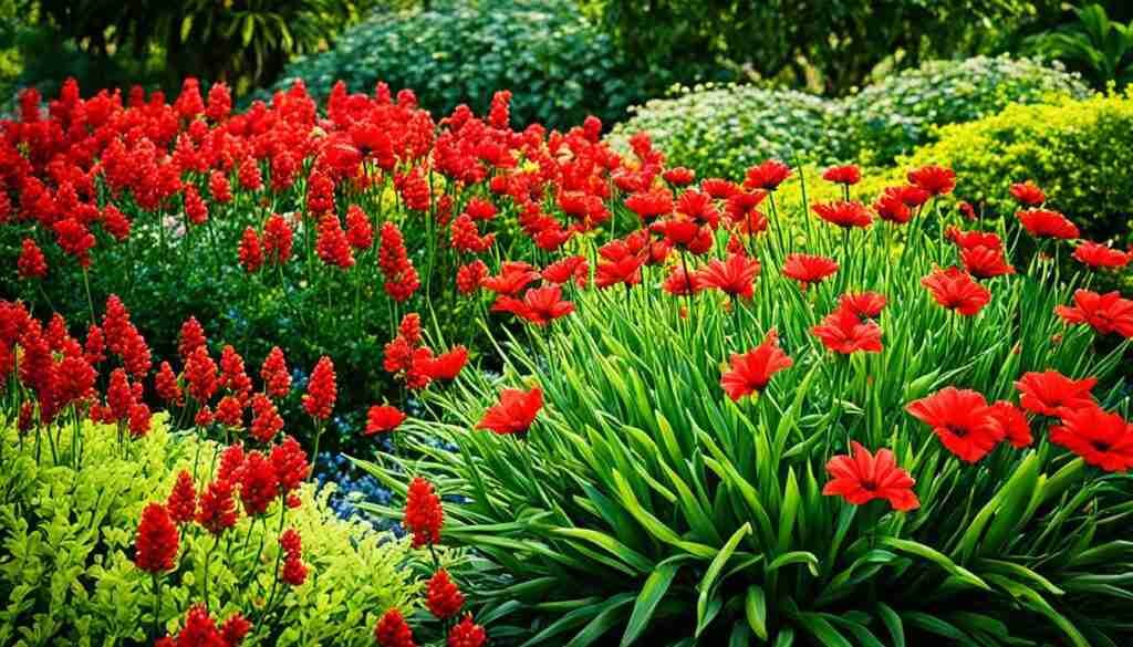 Red Flowers in Pakistan