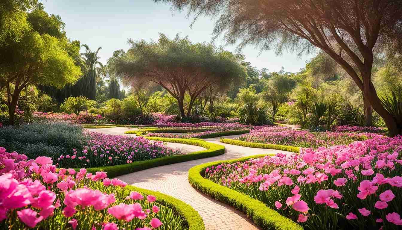 Pink Flowers in Angola