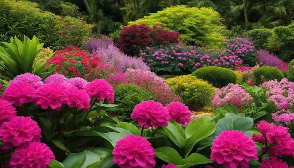 Pink Flowers in Guinea