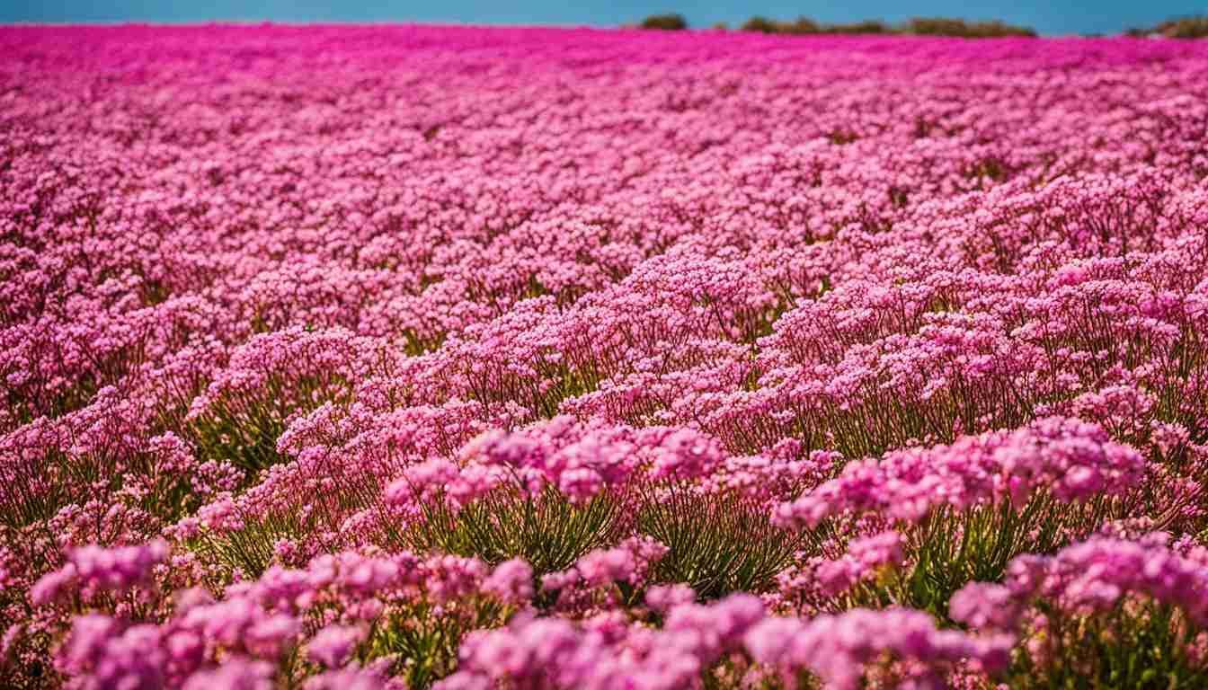 Pink Flowers in Israel