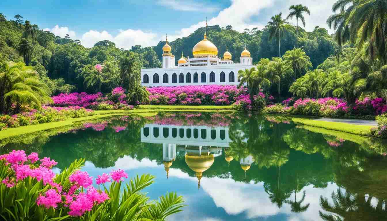 Pink Flowers in Brunei