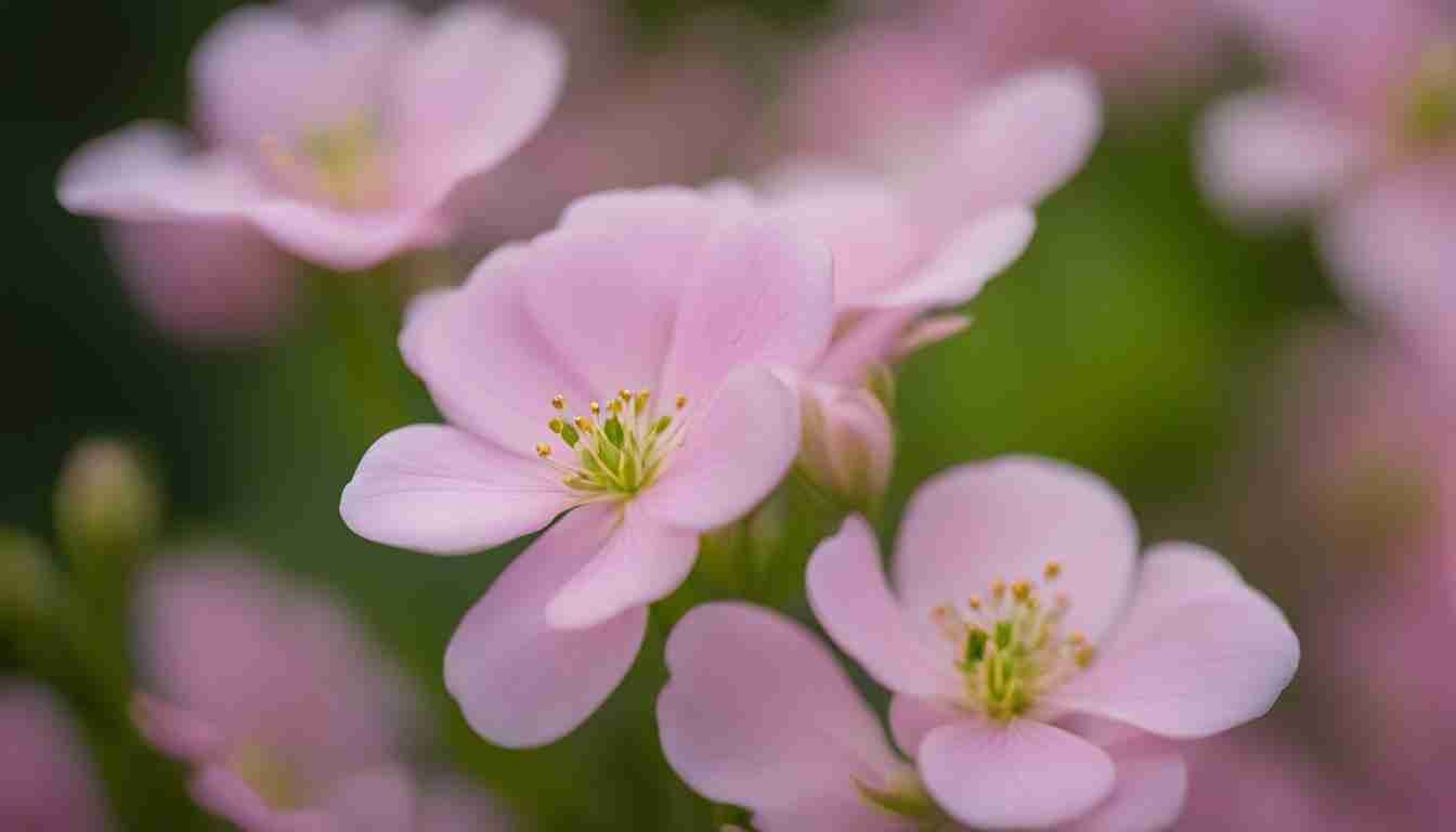 Pink Flowers in Dominican Republic