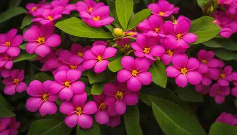 Pink Flowers in Jamaica