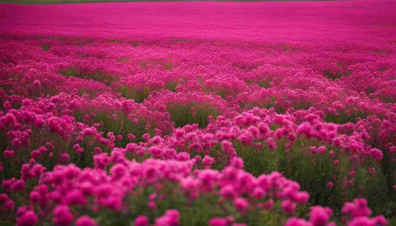 Pink Flowers in Azerbaijan