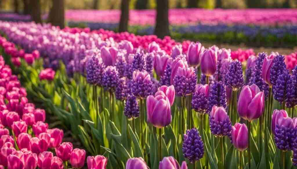 Pink Flowers in Netherlands