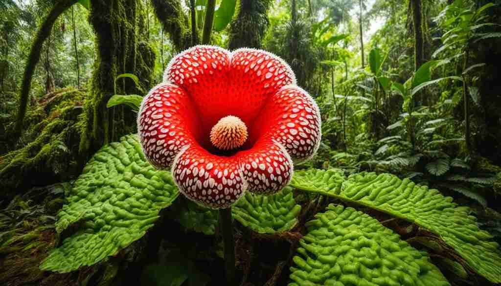 Pink Flowers in Indonesia