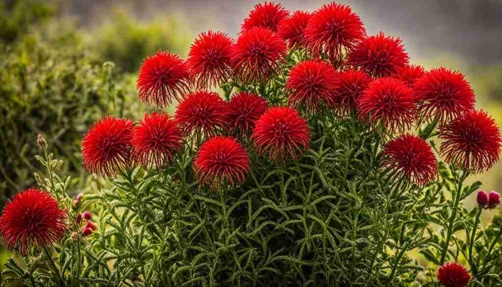 Red Flowers in Zambia