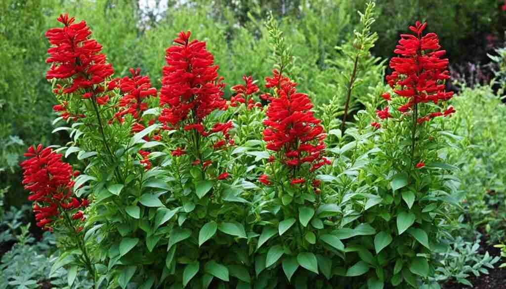 Red Flowers in Uganda