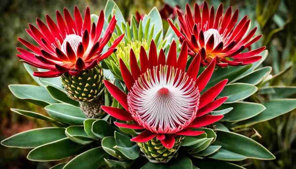 Red Flowers in South Africa