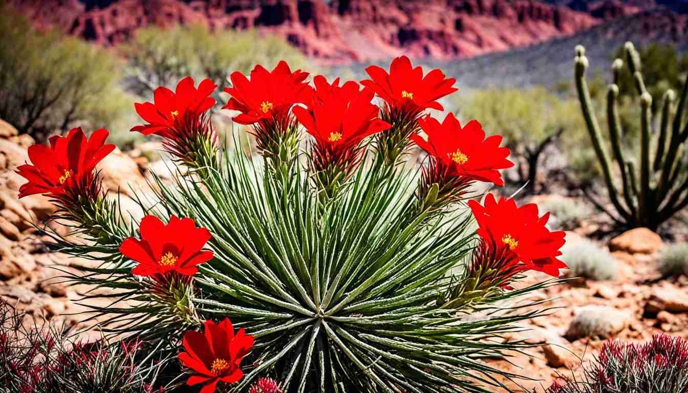Red Flowers in Arizona