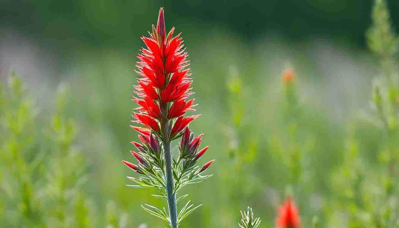 Red Flowers in Michigan