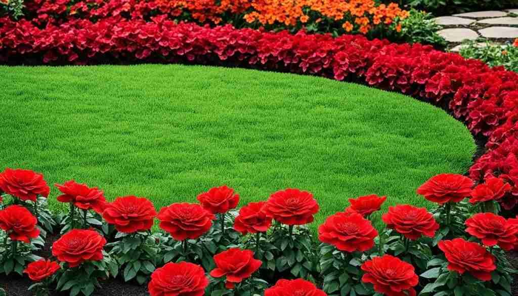 Red Flowers in Rhode Island