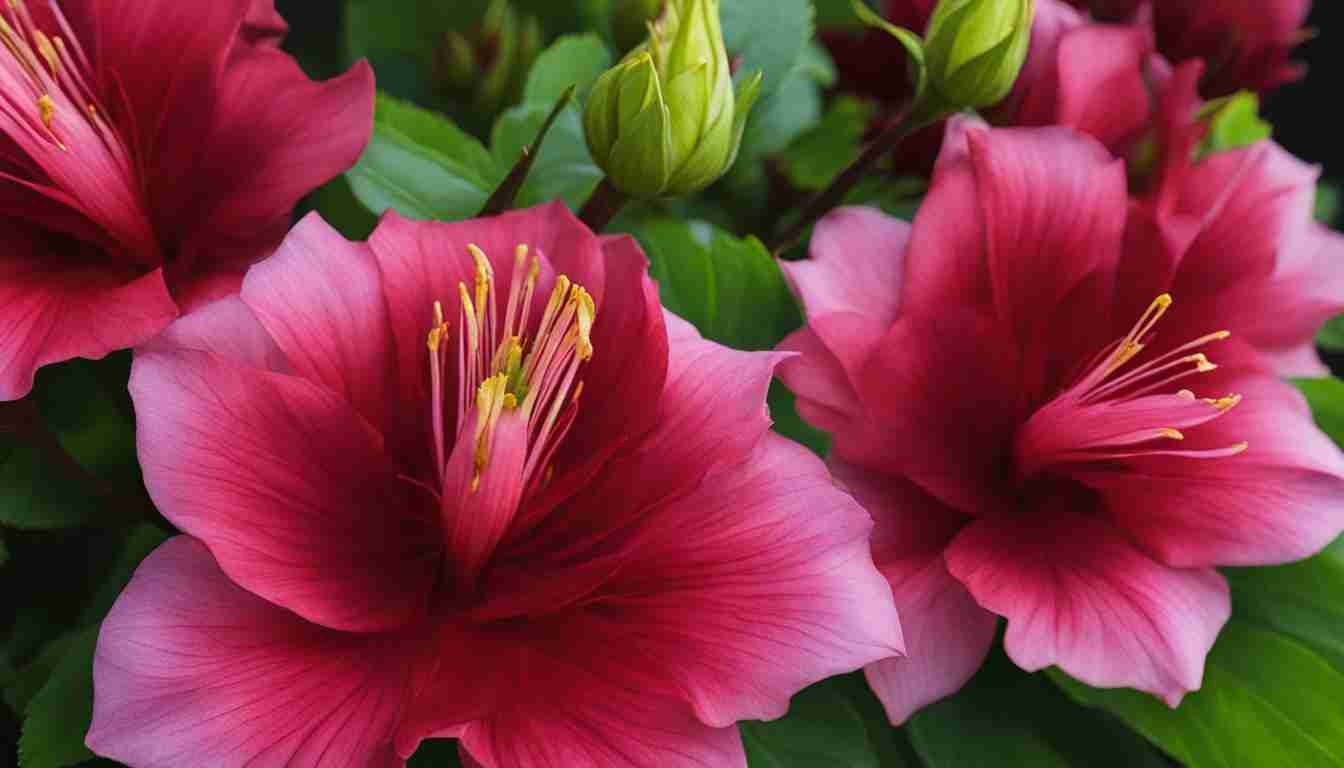 Red Flowers in South Sudan