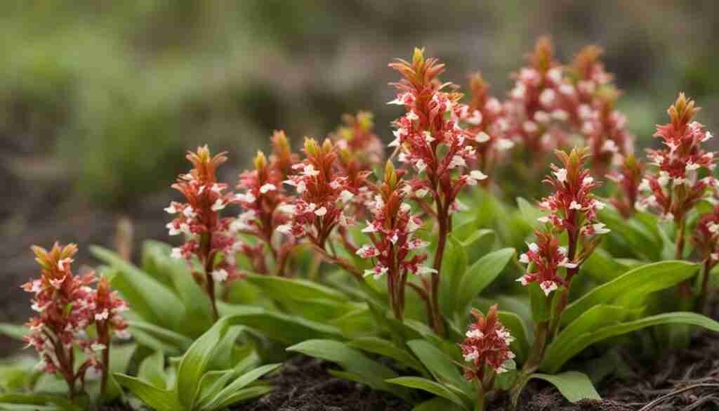 Red Flowers in Iowa