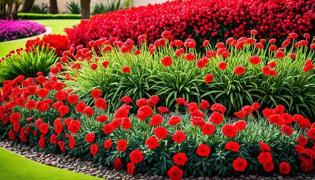 Red Flowers in United Arab Emirates