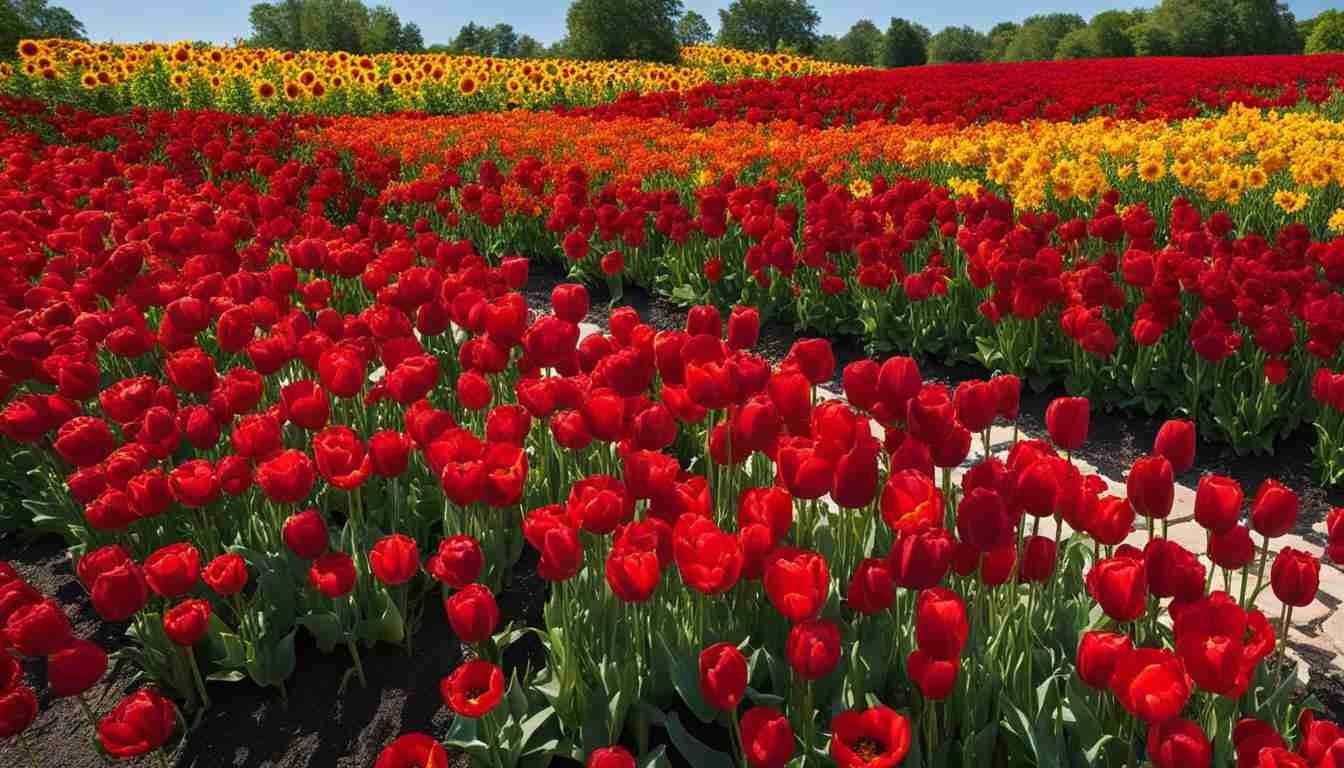 Red Flowers in Arkansas