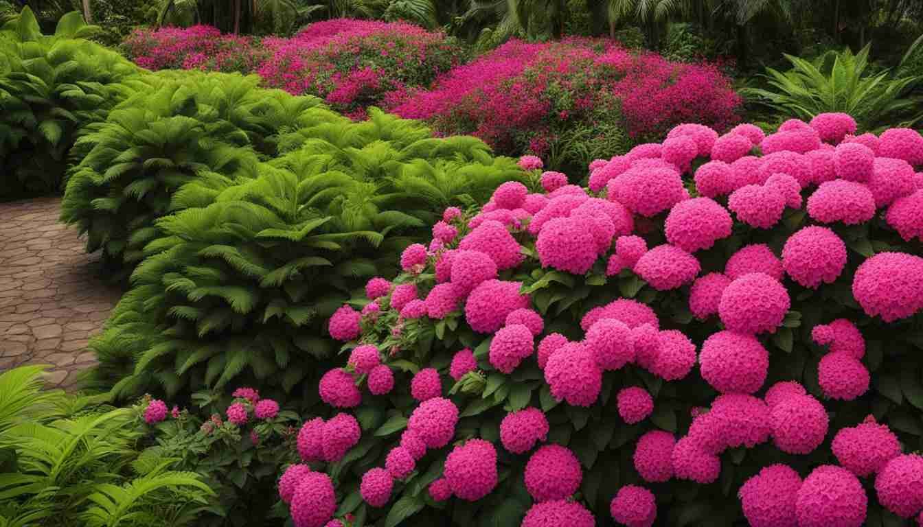 Pink Flowers in Benin