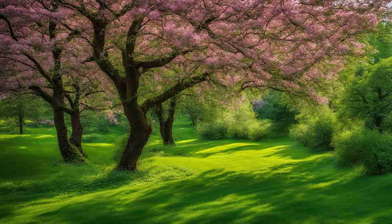 Pink Flowers in Lithuania