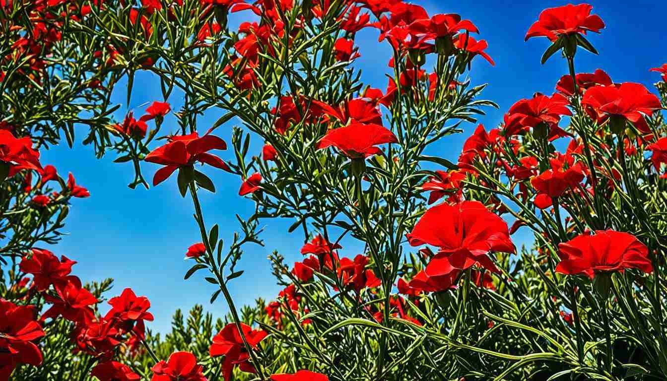 Red Flowers in Florida